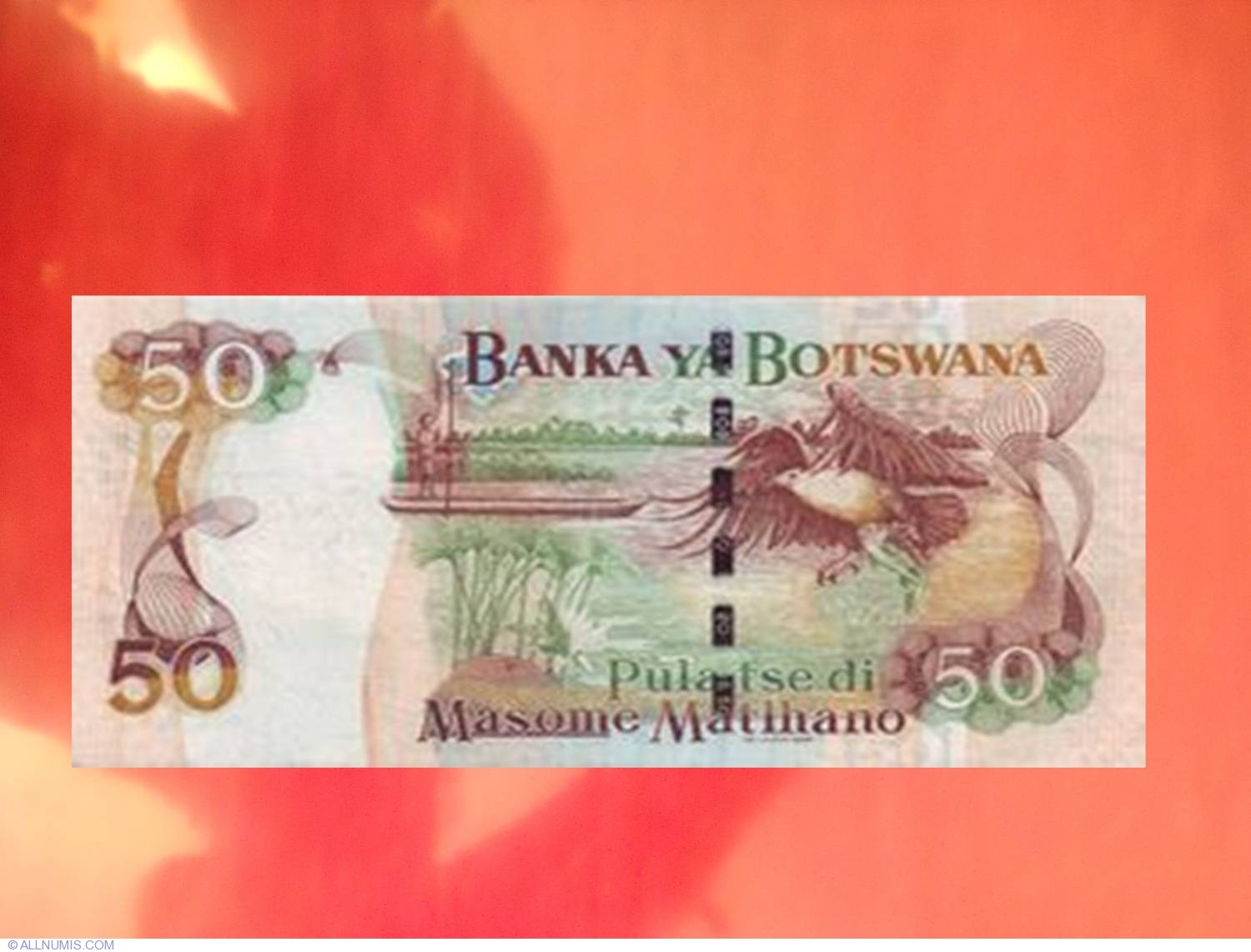 50 Pula 2005, 2002-2008 Issue - Botswana - Banknote - 3431